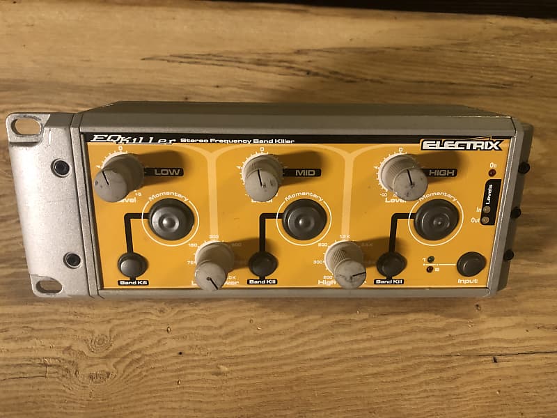 Electrix EQKiller stereo frequency band killer 2000 - Silver | Reverb