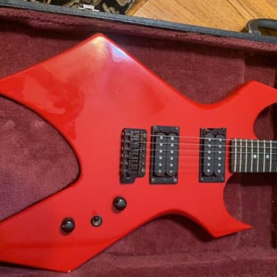 B.C. Rich Rave II 80s 90s - Red | Reverb
