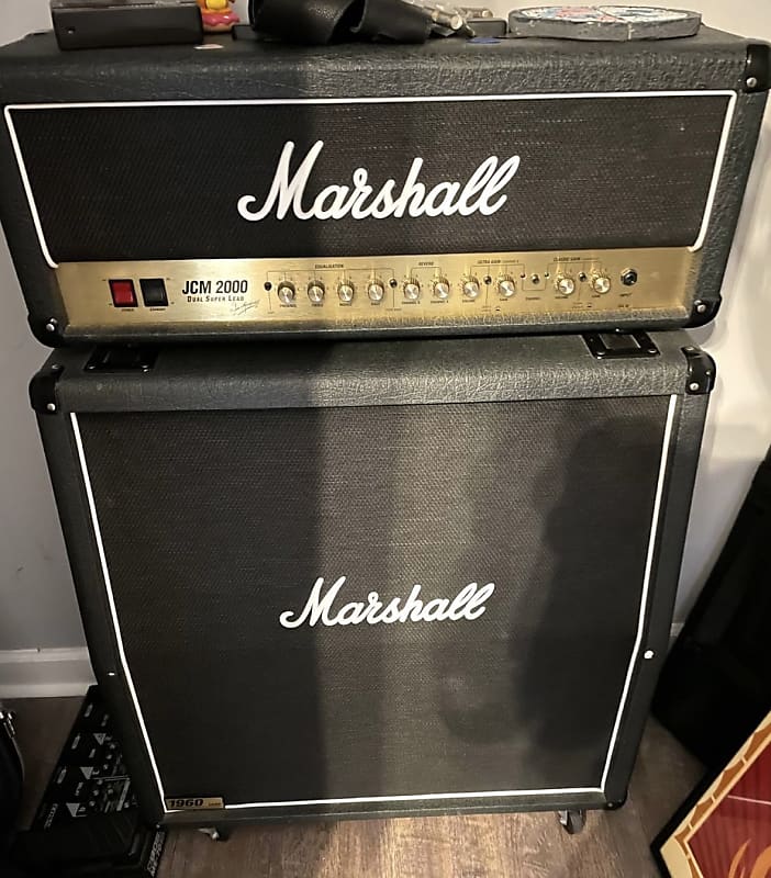 Marshall JCM 2000 Dual Super Lead & 1960 Lead Cabinet Slant | Reverb