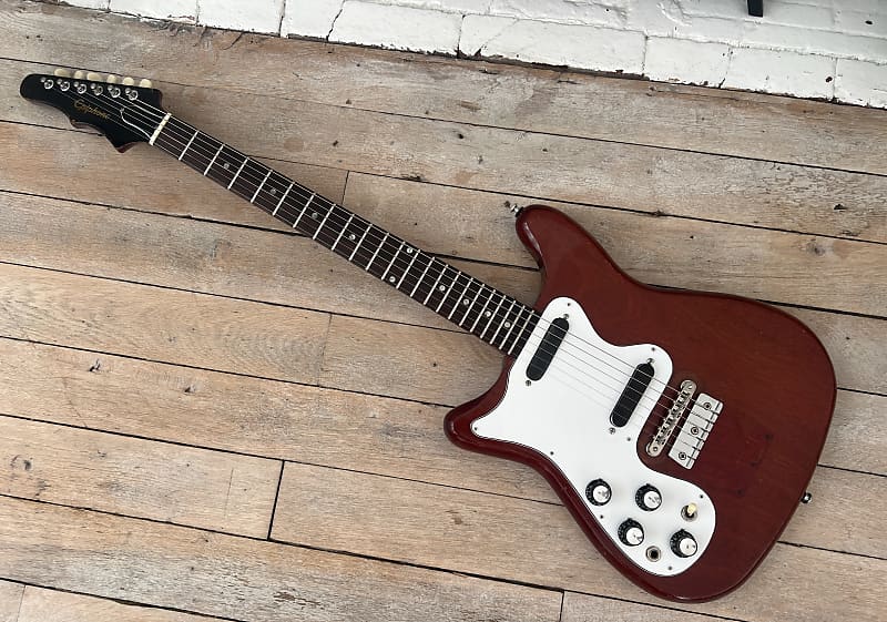 1964 Epiphone Olympic Double Left Handed Rare Lefty Vintage | Reverb
