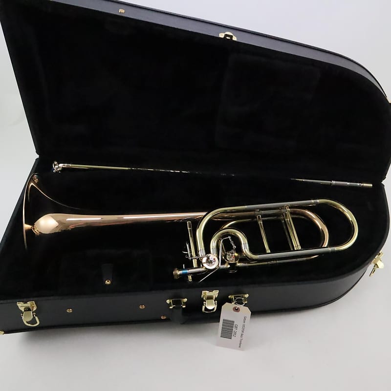 Getzen Model 1052FDR 'Eterna' Dual Rotor Bass Trombone SN | Reverb