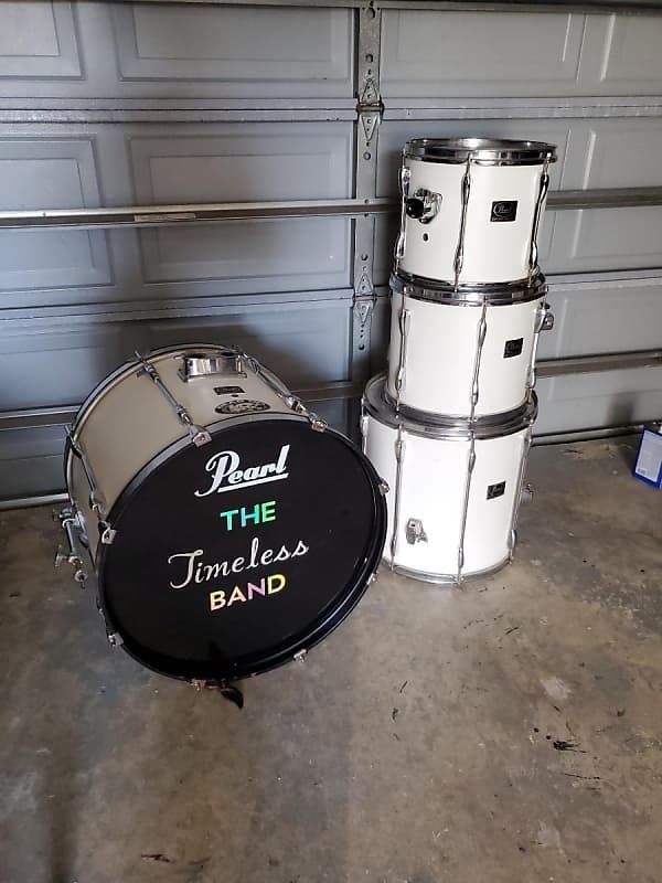 Pearl Export 90's Matte White | Reverb