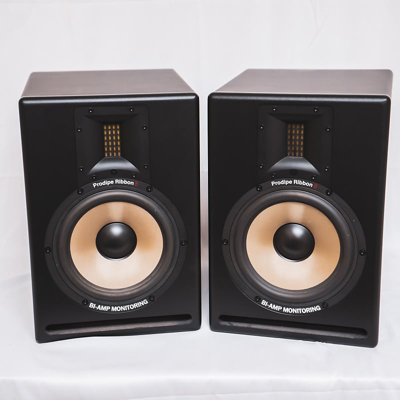 Prodipe Pro Ribbon 8 Bi-Amp Powered Studio Monitors, Pair | Reverb