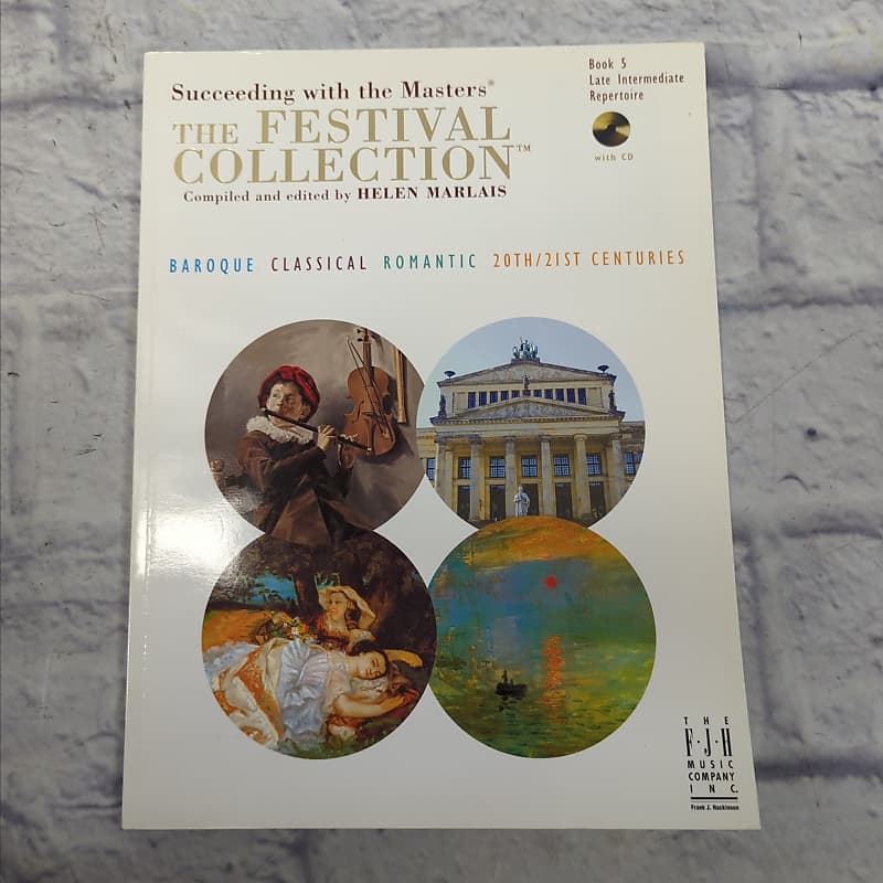 FJH Music The Festival Collection- Book 5: (Late Intermediate | Reverb