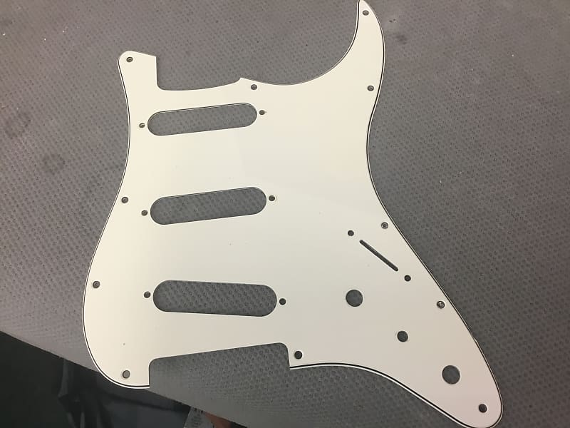 Warmoth Strat pickguard 2019 White | Reverb