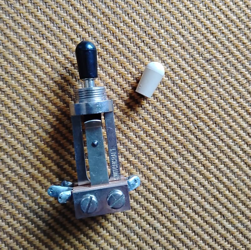 Gibson USA switchraft Les Paul 3 way switch with 2 tips oem | Reverb