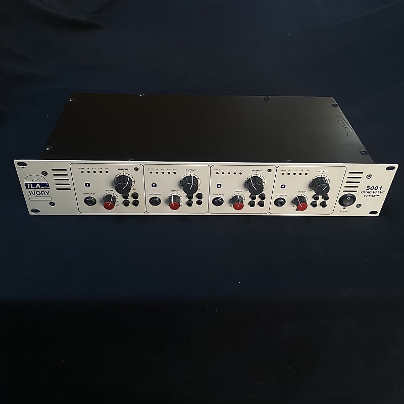 TL Audio Ivory 2 Series 5001 Quad valve preamp 2010 Ivory | Reverb