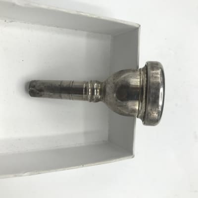 Vintage Vincent Bach 12C Trombone Mouthpiece Tenor - Silver | Reverb