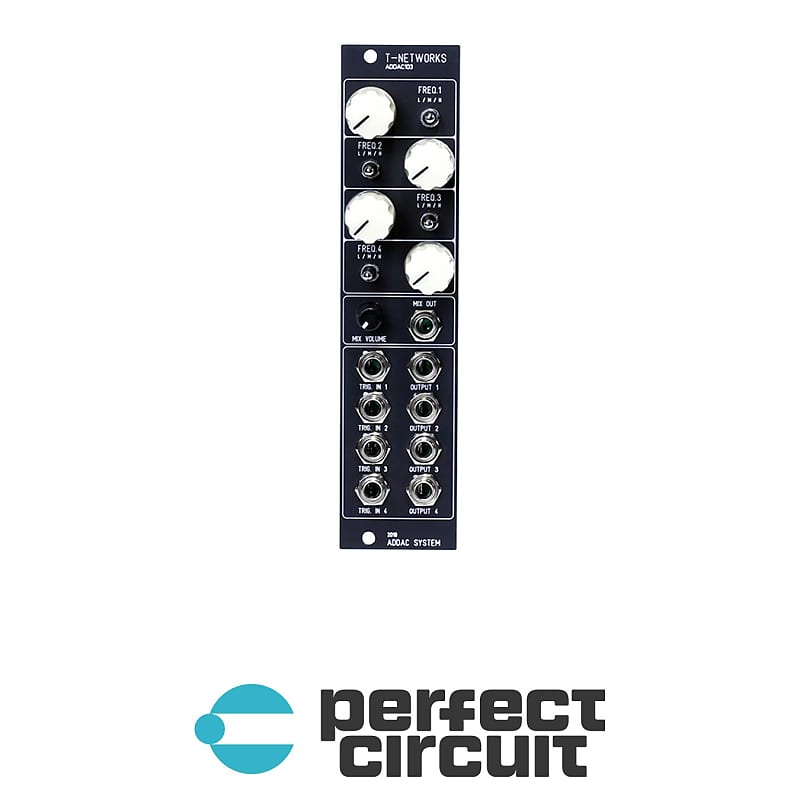 ADDAC System ADDAC103 T-Networks (Black) | Reverb