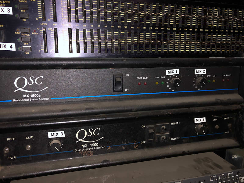 QSC MX 1500a | Reverb