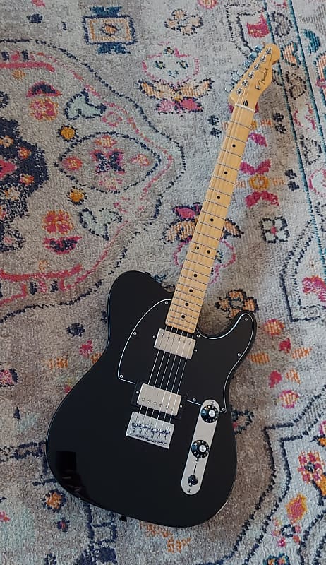 Fender Blacktop Telecaster HH with Case and upgrades | Reverb