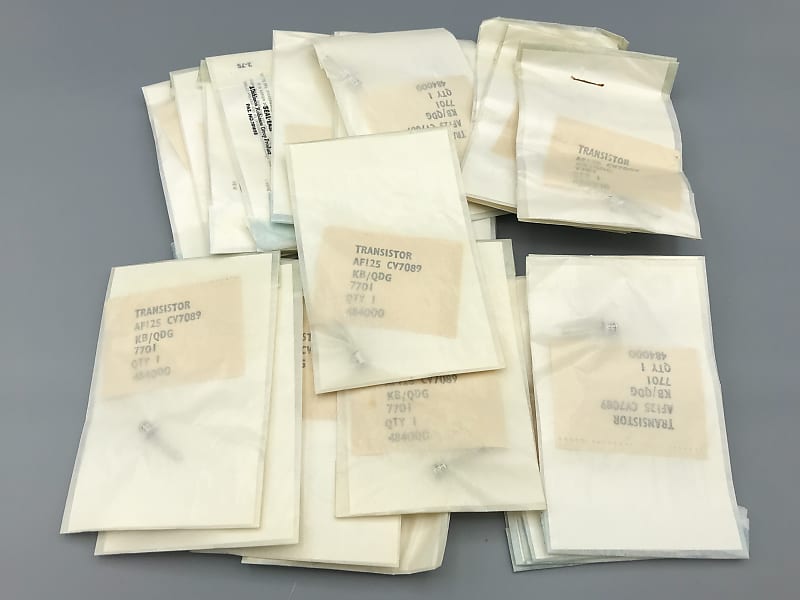 30 Pcs Sealed NOS Mullard/ASM CV7089 AF125 Germanium | Reverb