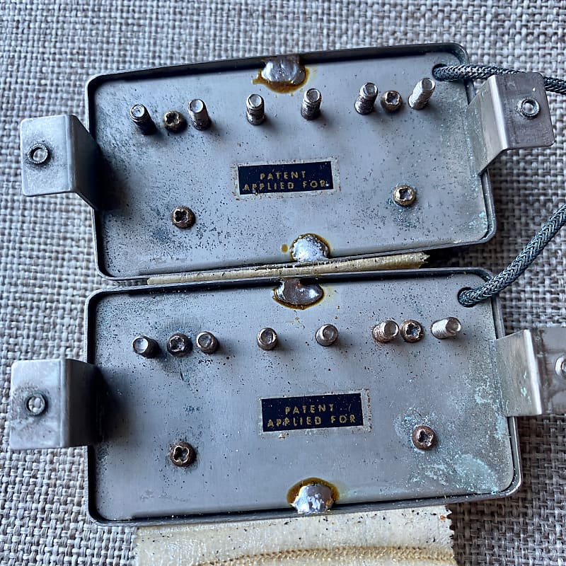 Shed PAF Daddy Nickel Aged set Double Cream | Reverb