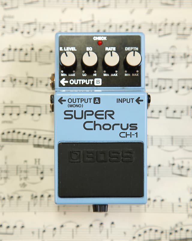 Boss CH-1 Super Chorus Pedal Pre-Owned | Reverb UK