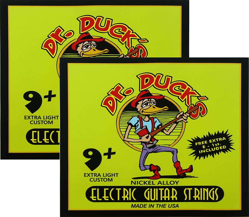 TWO SETS: Dr. Duck's Nickel Alloy Electric Guitar Strings, | Reverb