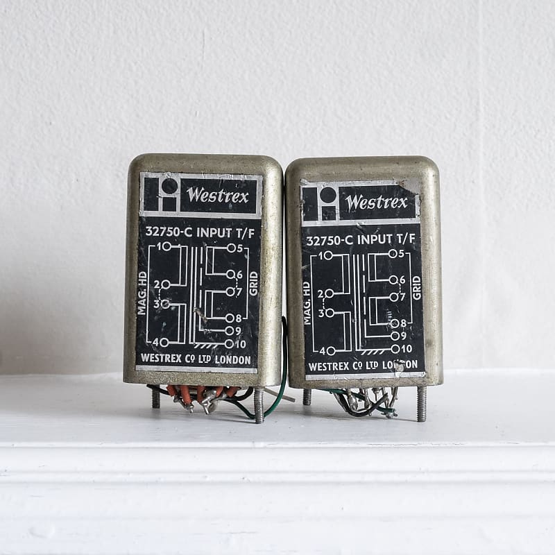Westrex 32750-C Input Transformers Vintage - Pair | Reverb