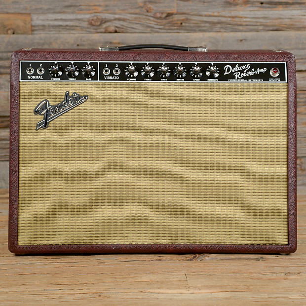 Fender ’65 Deluxe Reverb Reissue FSR Wine Red 1x12 Combo | Reverb UK