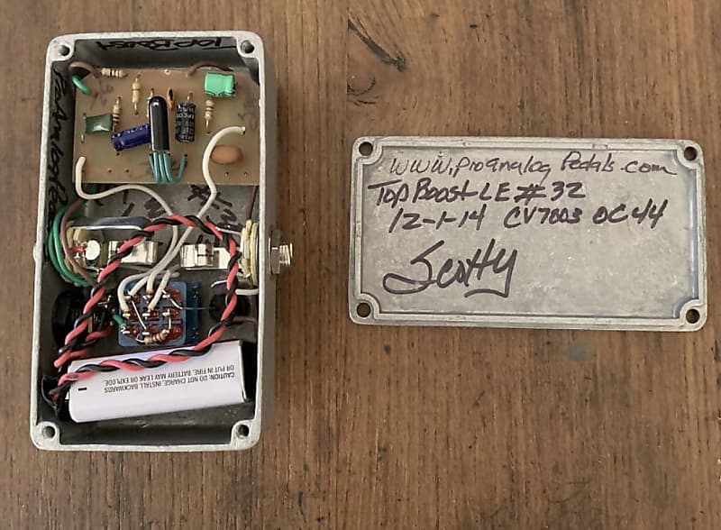 Pro Analog Top Boost Early 2000 | Reverb