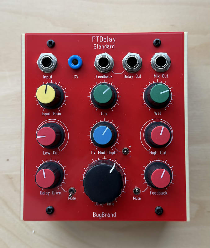Bugbrand PT Delay Standard 2024 - Red | Reverb