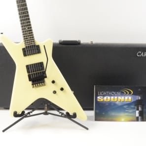 Carvin V220 Tremolo Electric Guitar - White w/ OHSC V220T | Reverb