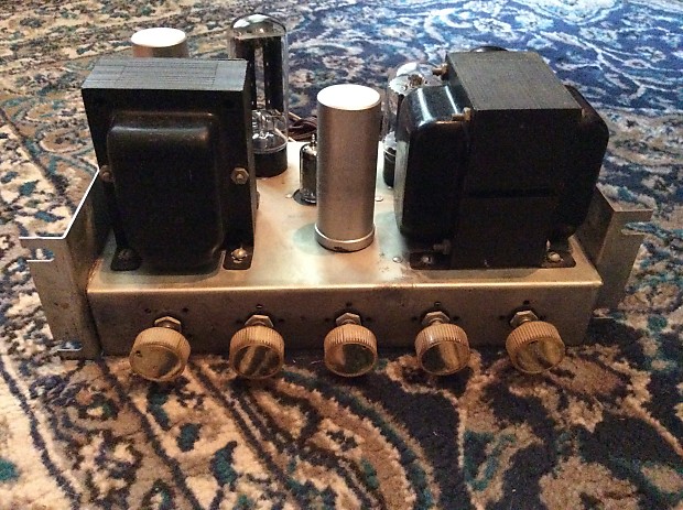 Symphonic Model 1260 - Vintage 1957 6L6 Tube Amp - Works | Reverb