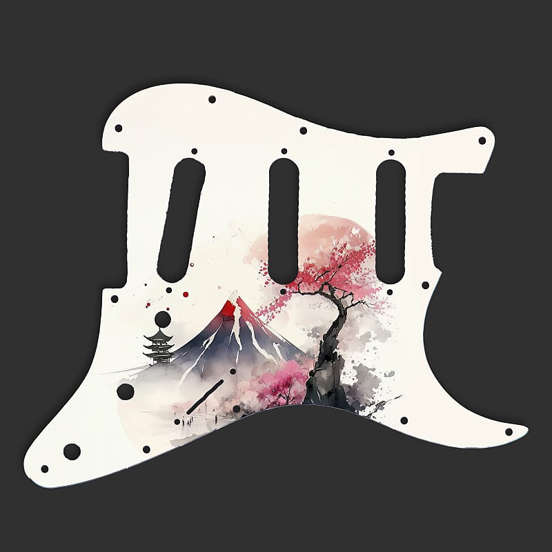 Custom Stratocaster SSS Pickguard 11 holes 3ply | Reverb Australia