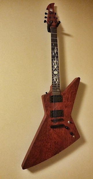 Ken Lawrence COPY James Hetfield Explorer 2014 natrual | Reverb