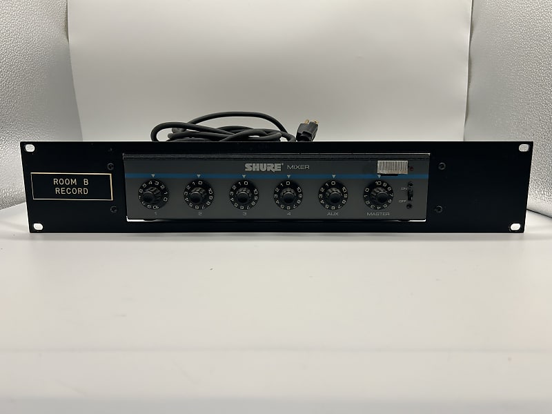 Shure M268 5 channel mixer | Reverb