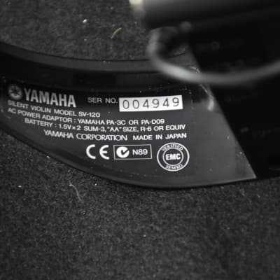 Yamaha SV-120 silent violin - made in Japan | Reverb