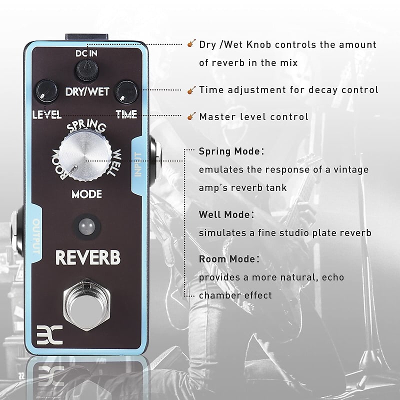 Mini Digital Reverb Pedal | Reverb