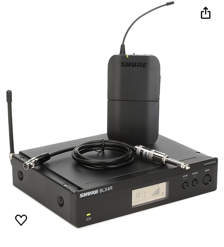 Shure BLXR 2018 | Reverb