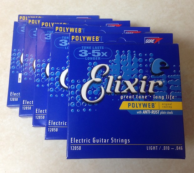 Elixir Light (.010 - .046) Electric Guitar Strings | Reverb
