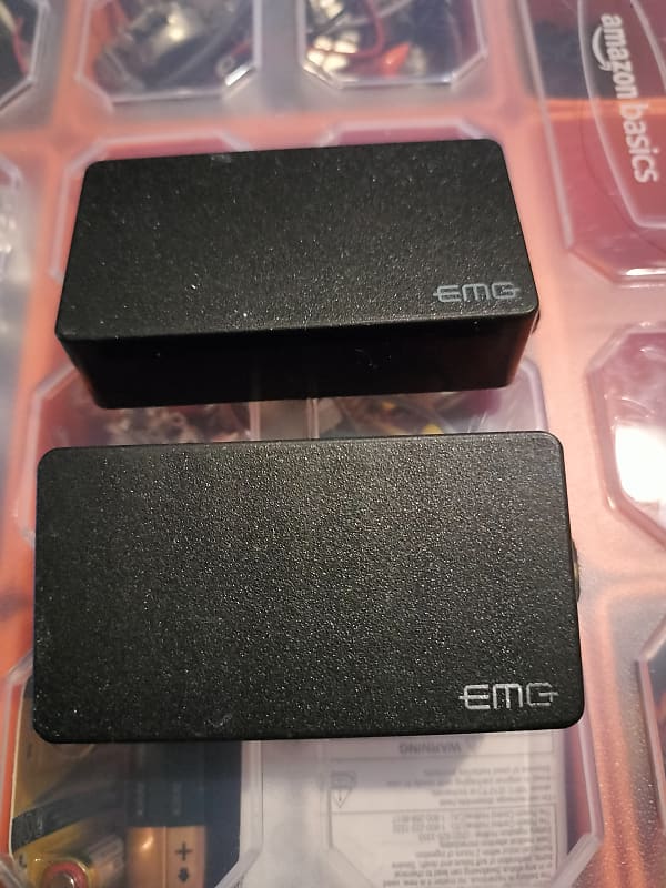 EMG 81 60 Pickup Set 2011 - Satin Black | Reverb