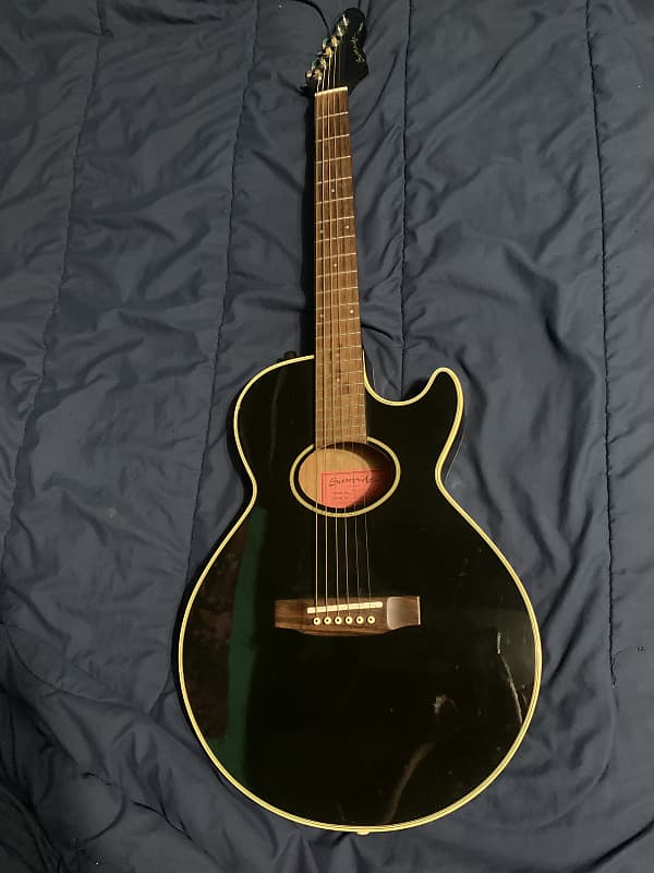 Guild Burnside 1970s-1990s - Black (INCLUDES HARDSHELL TRAVEL | Reverb