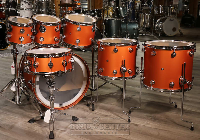 DW Performance 7pc Drum Set 22/8/10/12/14/16/14 Hard Satin | Reverb