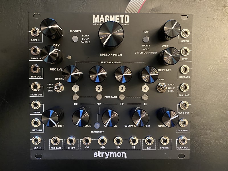 Strymon Magneto Four-Head dTape Echo & Looper Eurorack Unit | Reverb