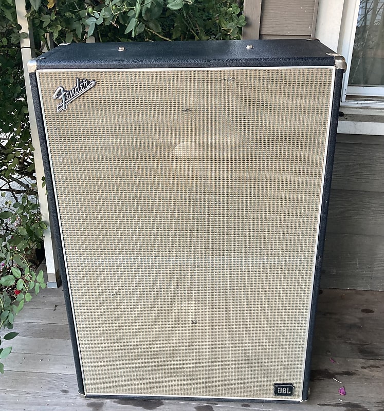 1968 Fender Dual Showman Cabinet 2x15 JBL D140F | Reverb