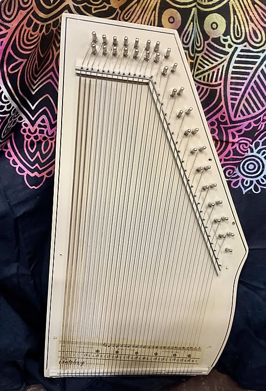 Vintage Oscar Schmidt 36 String Zither | Reverb