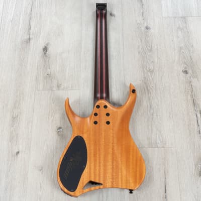 Mayones Hydra Elite 7 7-String Headless Guitar, Ebony | Reverb