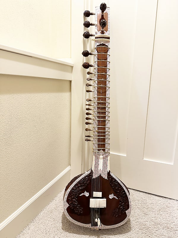 Handmade in Kolkata - former professional performance sitar | Reverb