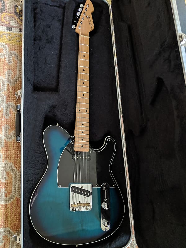 Peavey Omniac JD (Jerry Donahue Telecaster) Blue Burst | Reverb