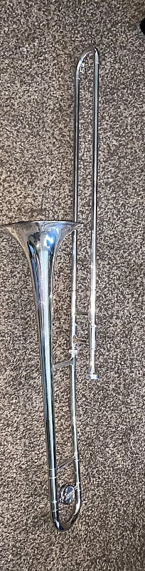 Yamaha Ysl 352s silver Trombone made in japan comes with | Reverb