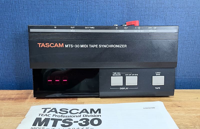 [Mint] TASCAM MTS-30 MIDI Tape Synchronizer | Reverb