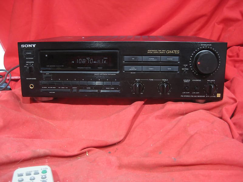Sony STR-GX47es am/fm stereo receiver - Serviced | Reverb