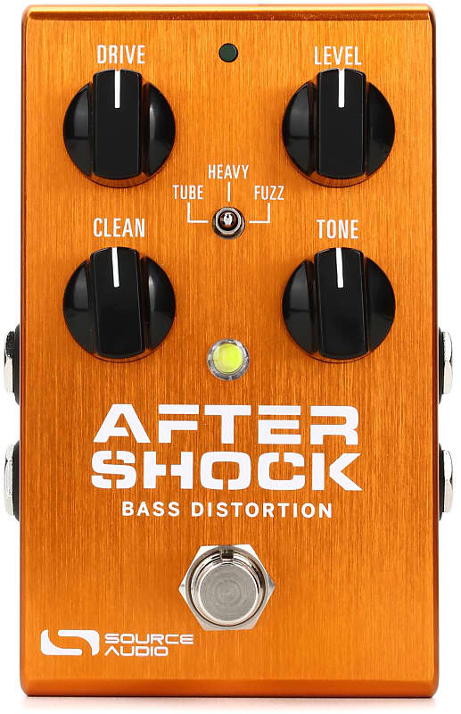 Source Audio Aftershock Bass Distortion Pedal (5-pack) Bundle | Reverb