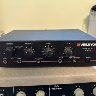 Multivox MXD-1 1980s - Black | Reverb