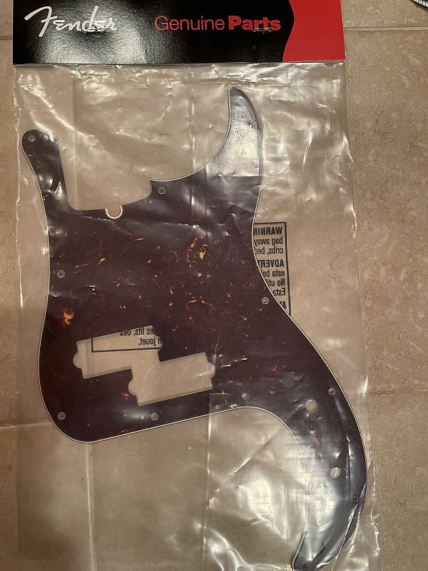 Tortoise Shell Pick Guard for Precision Bass Fender P. N. | Reverb