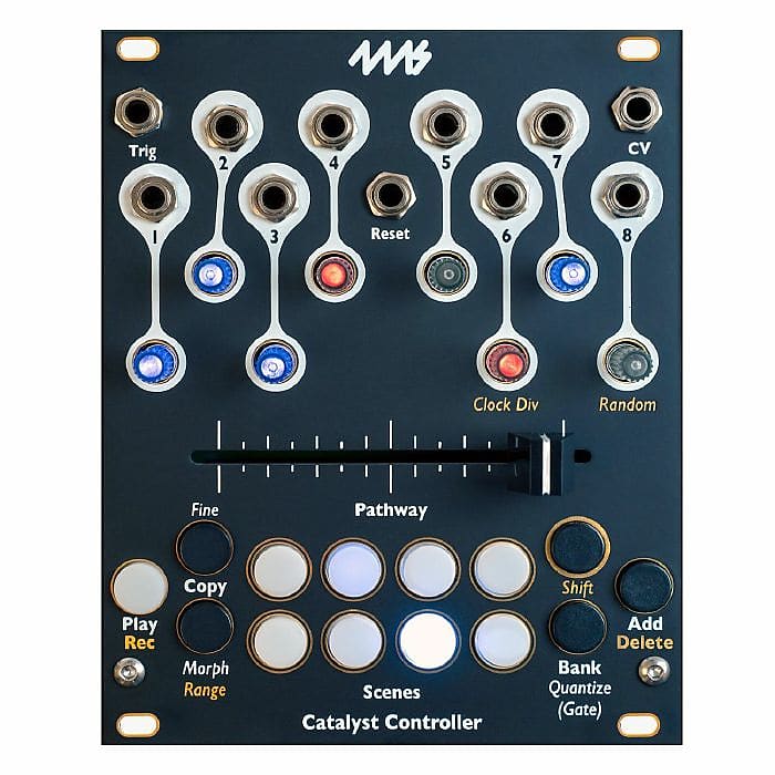 4ms Catalyst Controller 8-Channel Macro Controller Module | Reverb