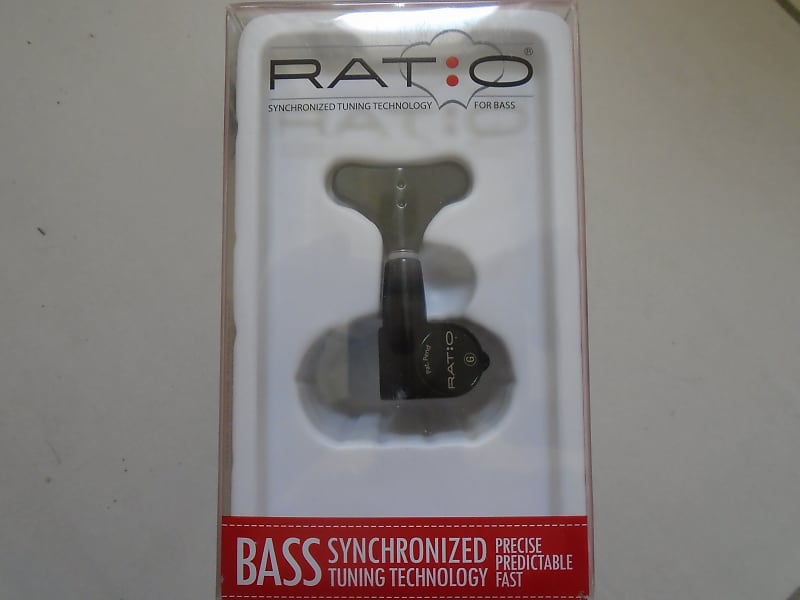 Graph Tech PRB-4400-BO Bass Guitar Machine Heads | Reverb