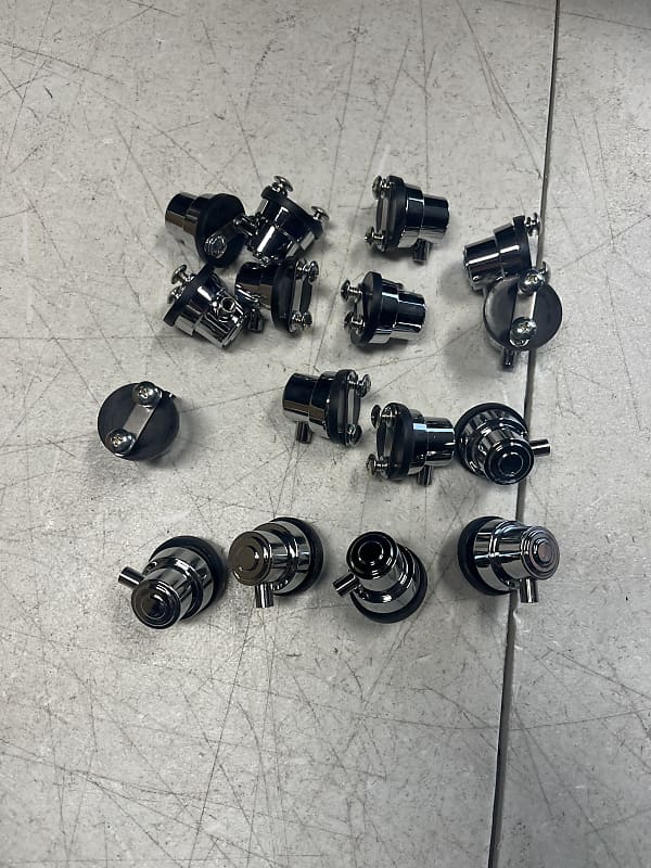 DW Design series set of 16 drum lugs, ( off of an acrylic | Reverb